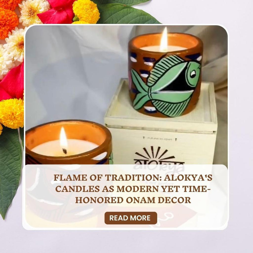 Flame of Tradition: Alokya's Candles as Modern Yet Time-Honored Onam D